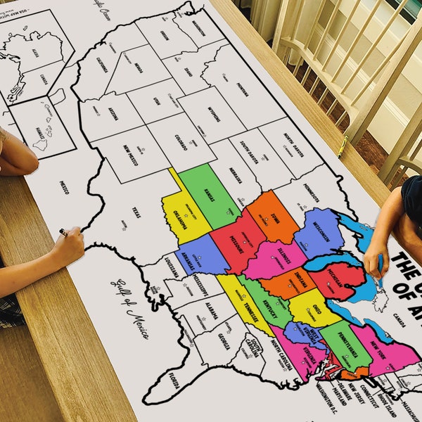 Map Tablecloth - Etsy