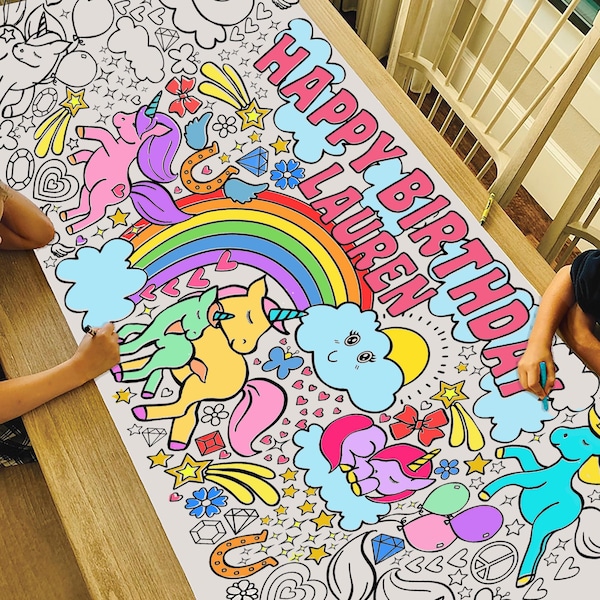 Unicorn Poster - Etsy