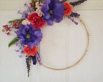 Modern wreath | Etsy