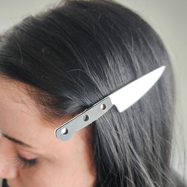 Knife Hair Pin - Etsy