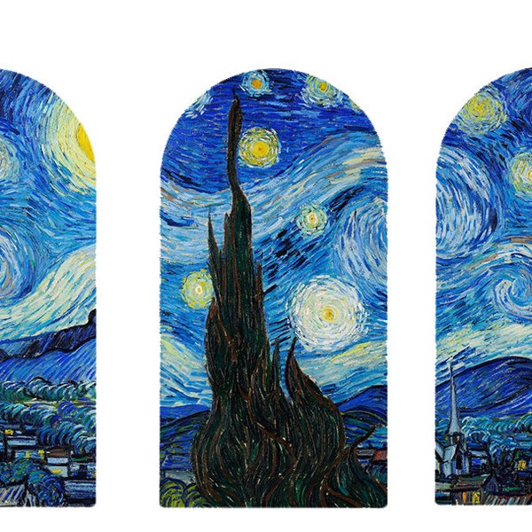 Black Starry Night Decal - Etsy