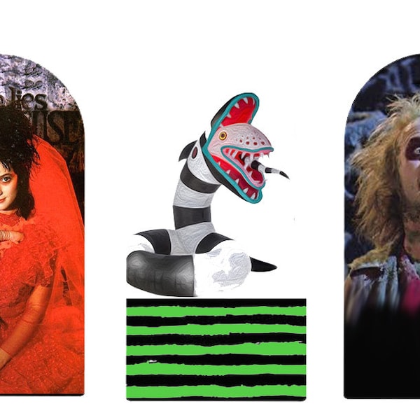 Beetlejuice Nail Art - Etsy