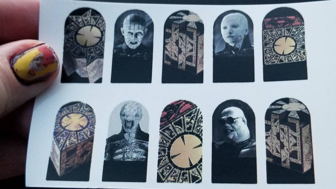 Hellraiser Nail Set - Etsy Canada