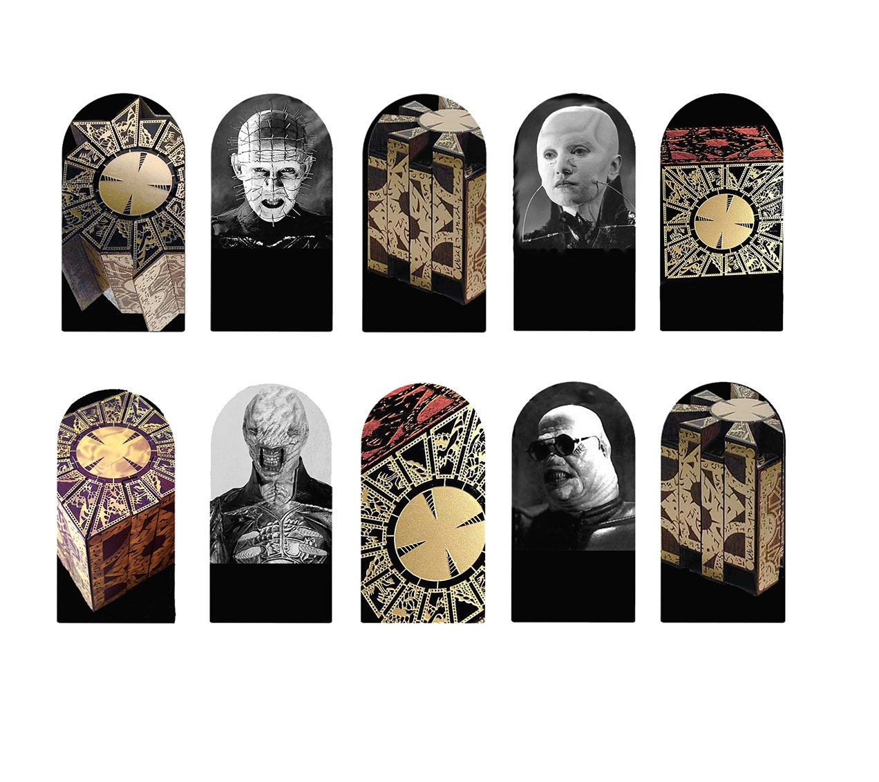 Hellraiser Nail Set - Etsy Canada