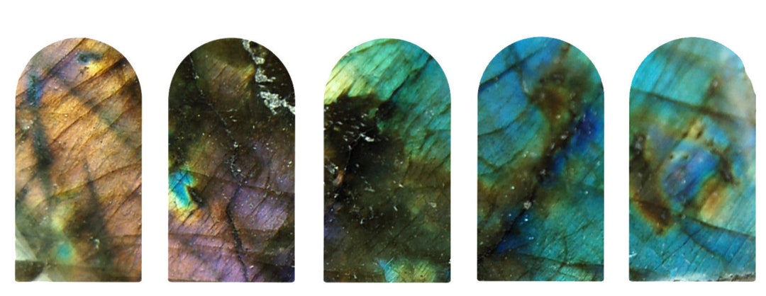 Labradorite Nail Decals - Etsy