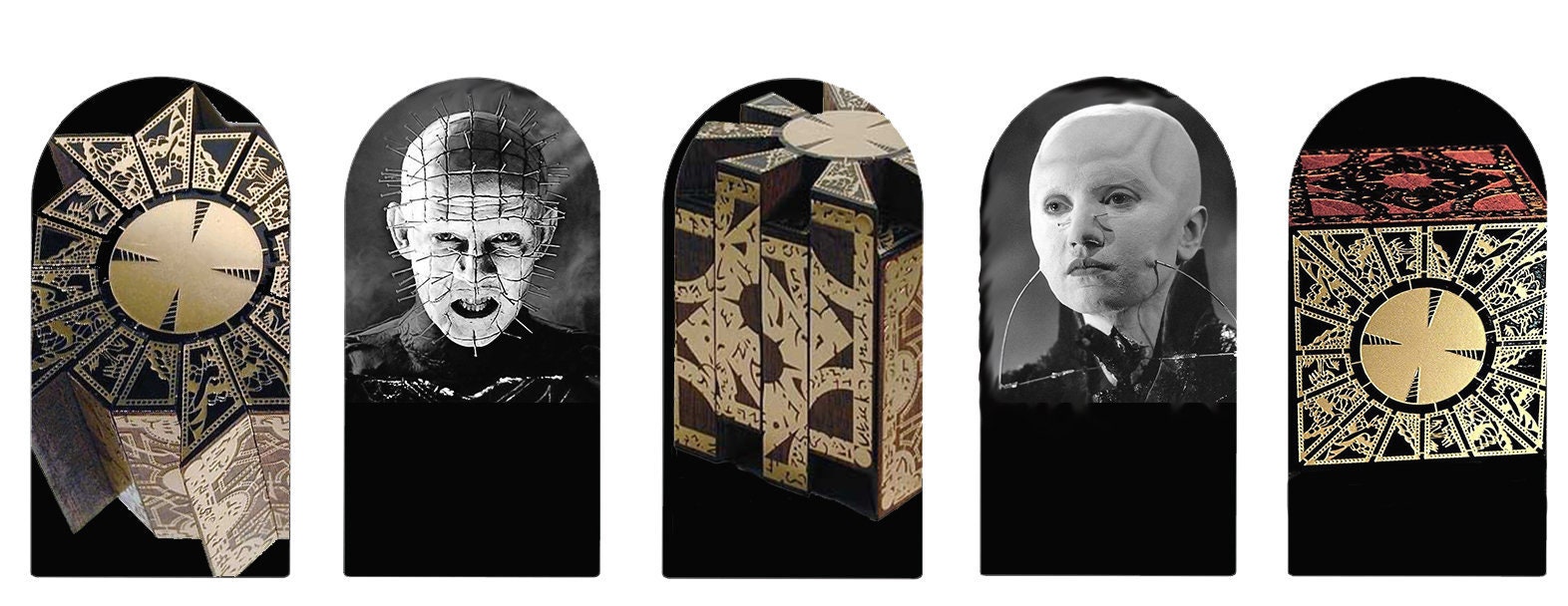 Hellraiser Nail Set - Etsy Canada
