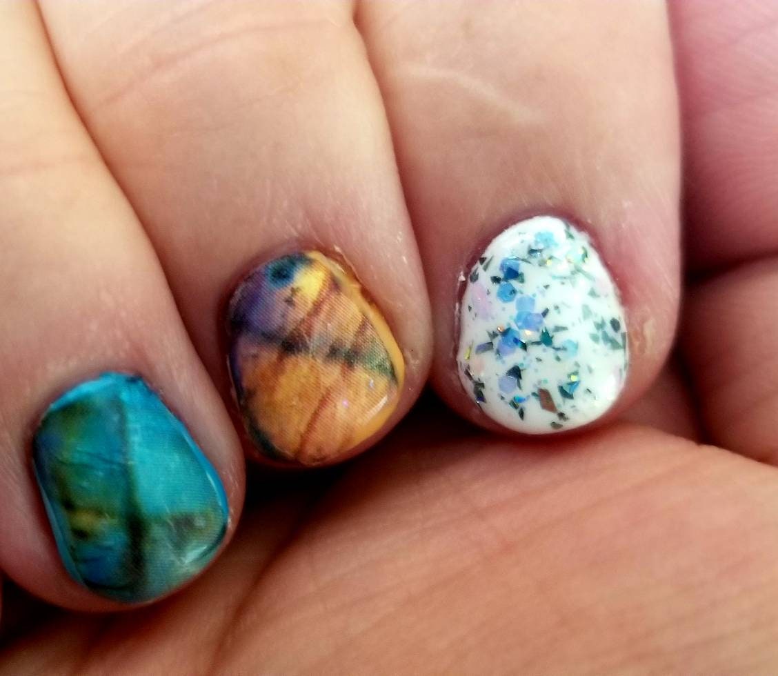 Labradorite Nail Decals - Etsy