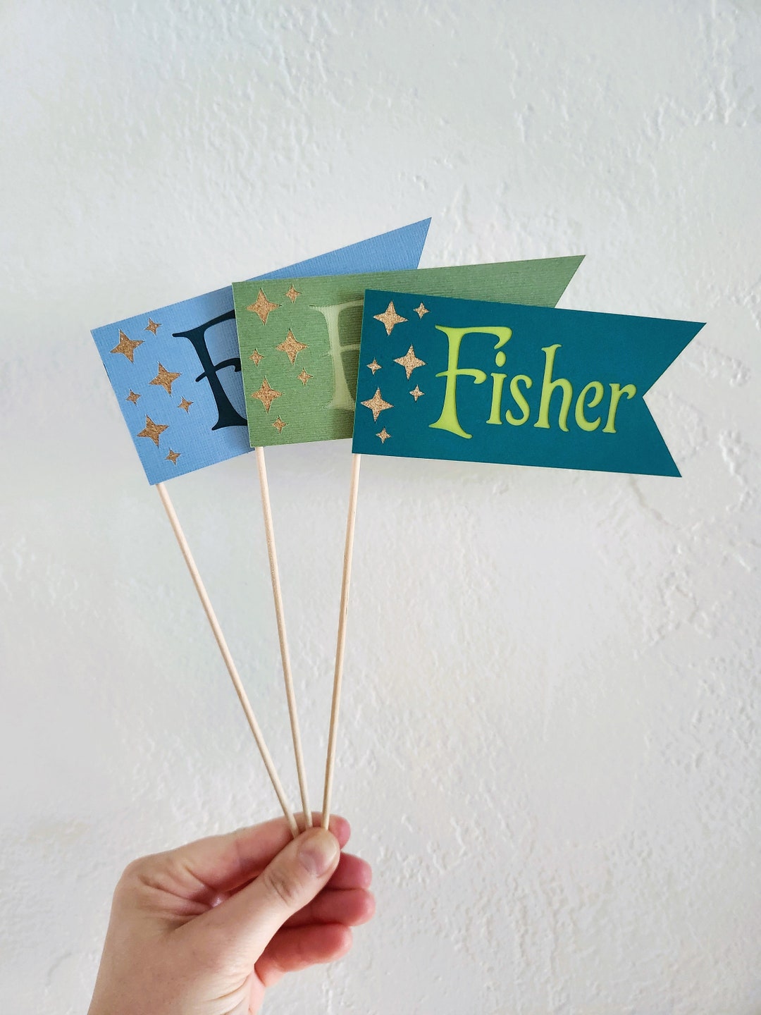 Neverland Name Pennant Flags Party Supplies Birthday Baby Shower Decor ...