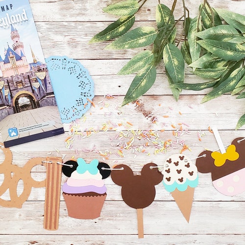 Disney Snacks Banner Party Supplies Pastel Birthday Baby | Etsy