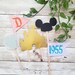 Pastel Vintage Style Disneyland Banner Party Supplies Pastel Birthday ...
