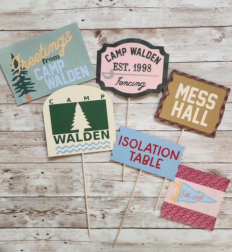 Camp Walden Name Pennant Flag: Parent Trap Party Decoration - Etsy