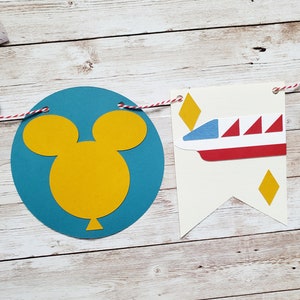 Retro Disney World Icons Banner – Party Backdrop, Mickey Castle - Etsy