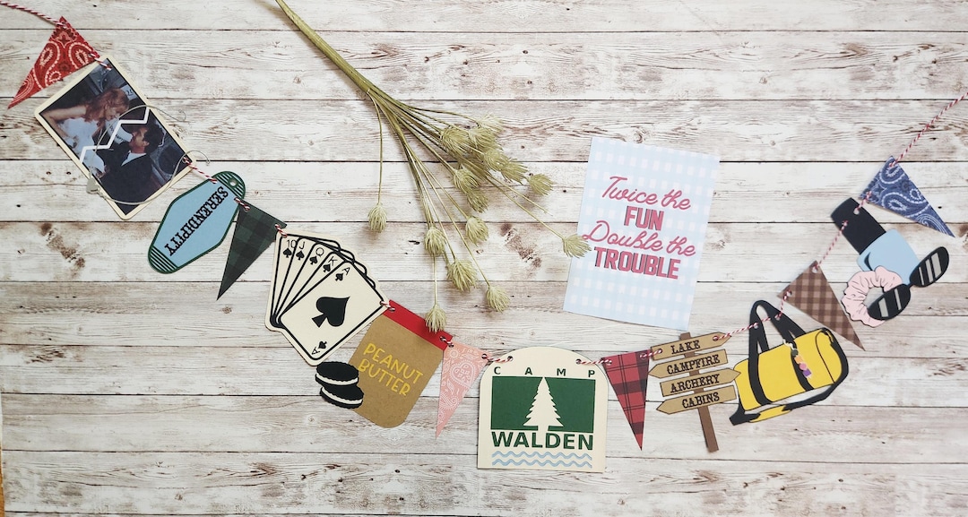 Parent Trap Party Banner: Camp Walden Theme - Etsy