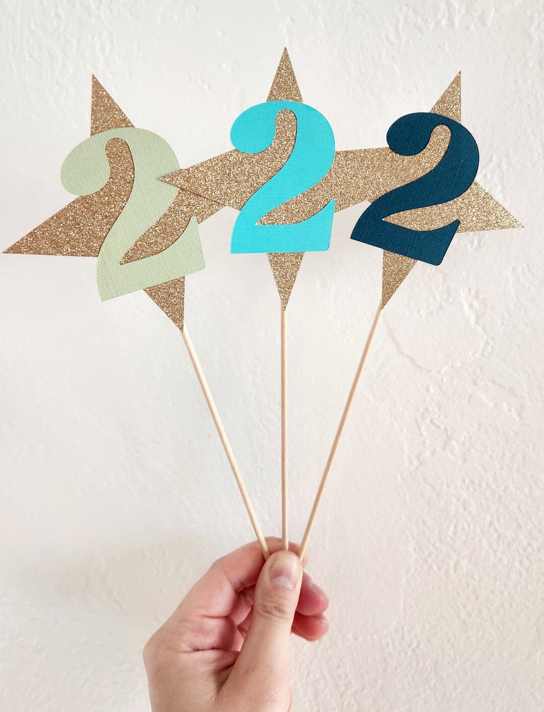 Peter Pan Number Wands Party Supplies Birthday Baby Shower Decor ...