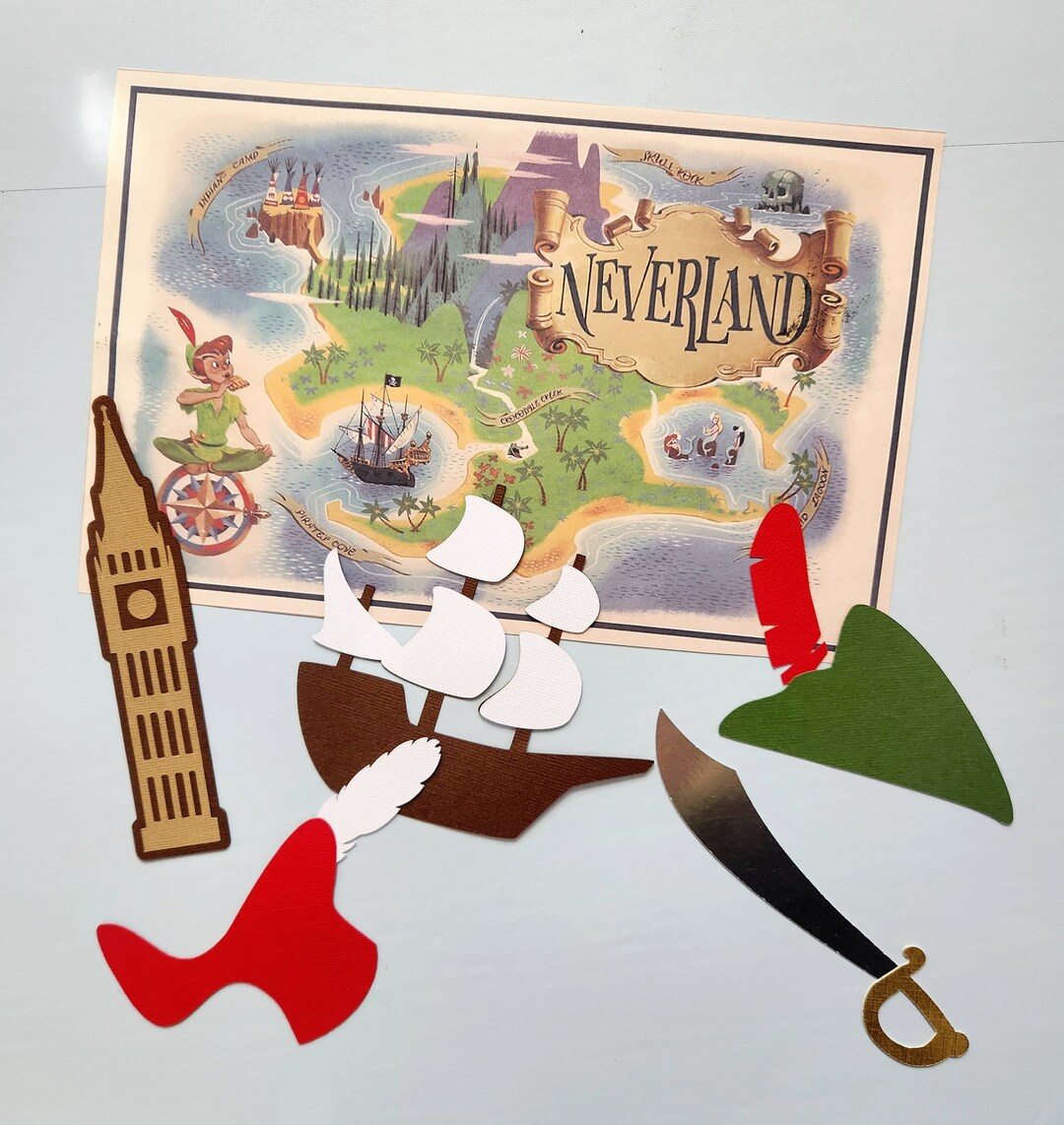 Neverland Table Confetti Party Supplies Birthday Baby Shower Decor Back ...