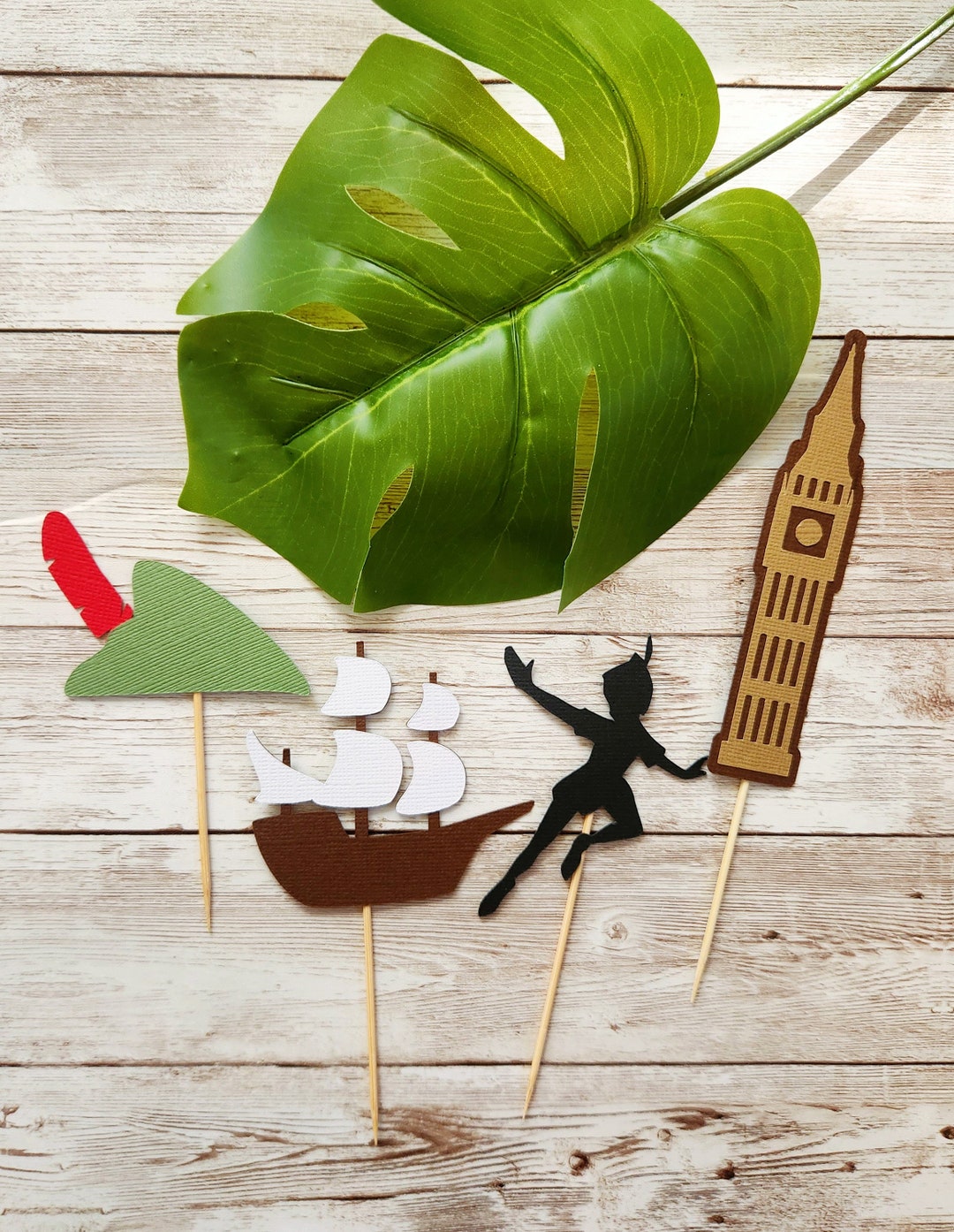 Neverland Name Cake Topper Party Decor Supplies Birthday Smash Cake ...