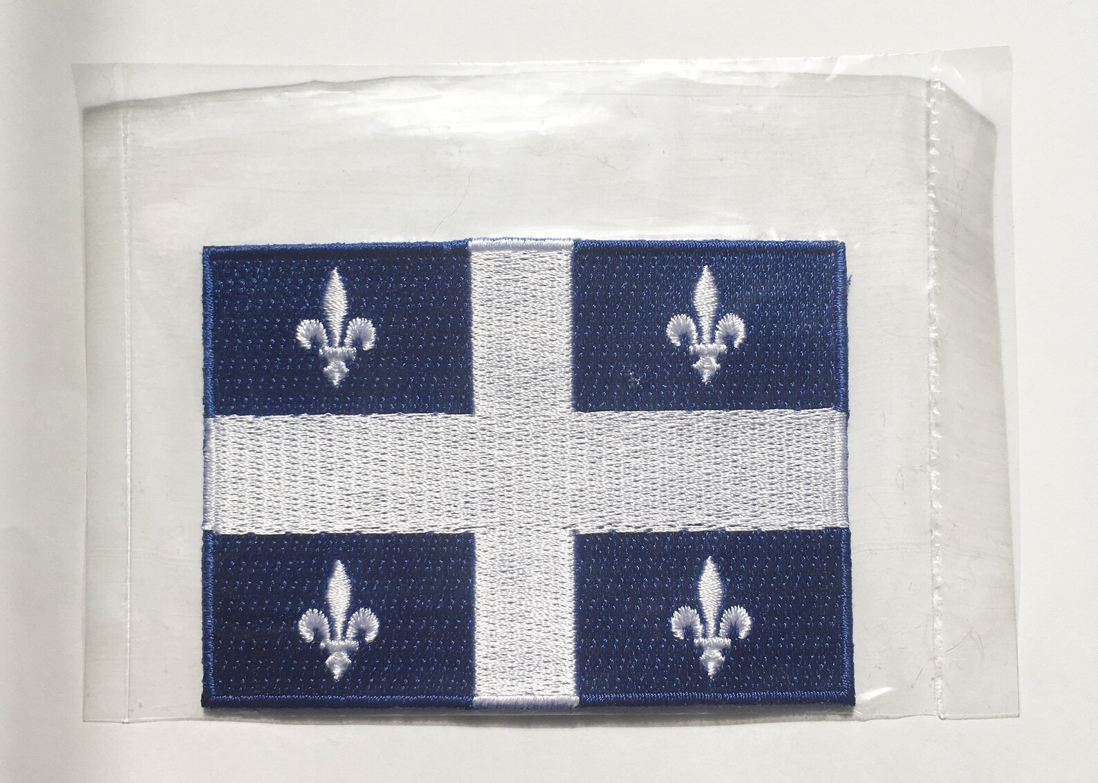 Quebec Flag Embroidered Patch Sew on 2.5x3.5 - Etsy Canada