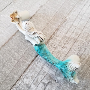 Mermaid Drawer Pulls, Nautical Handles, Ocean Dresser Drawer Pulls ...