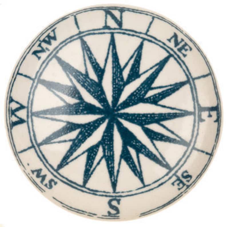 Compass Knobs Nautical Handles Ocean Dresser Drawer Pulls - Etsy