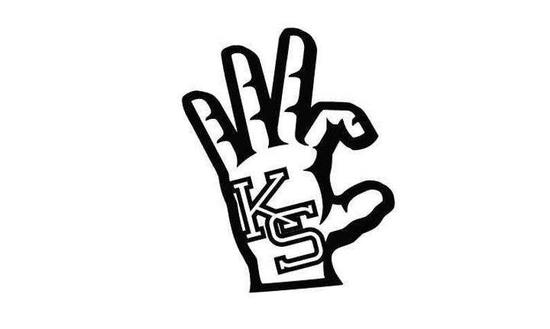 Wildcat Hand Sign With Baseball Logo Metal Sign Official Affinity ...