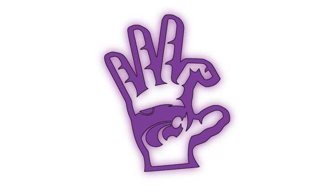 Wildcat Hand With Powercat LED Sign Official Affinity Licensed Product ...