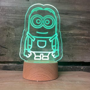 Minion LED Acrylic Sign - Etsy