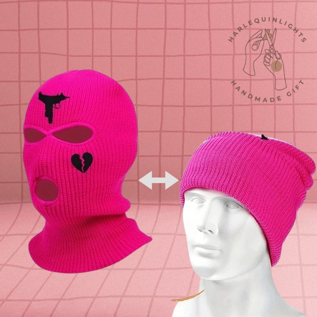 Balaclava Cap Monster Ears Ski Mask, Men Women's Cap Warm Winter Hats ...