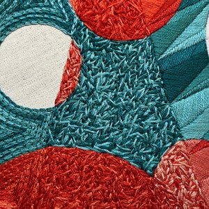 Circular Embroidery Pattern - Etsy