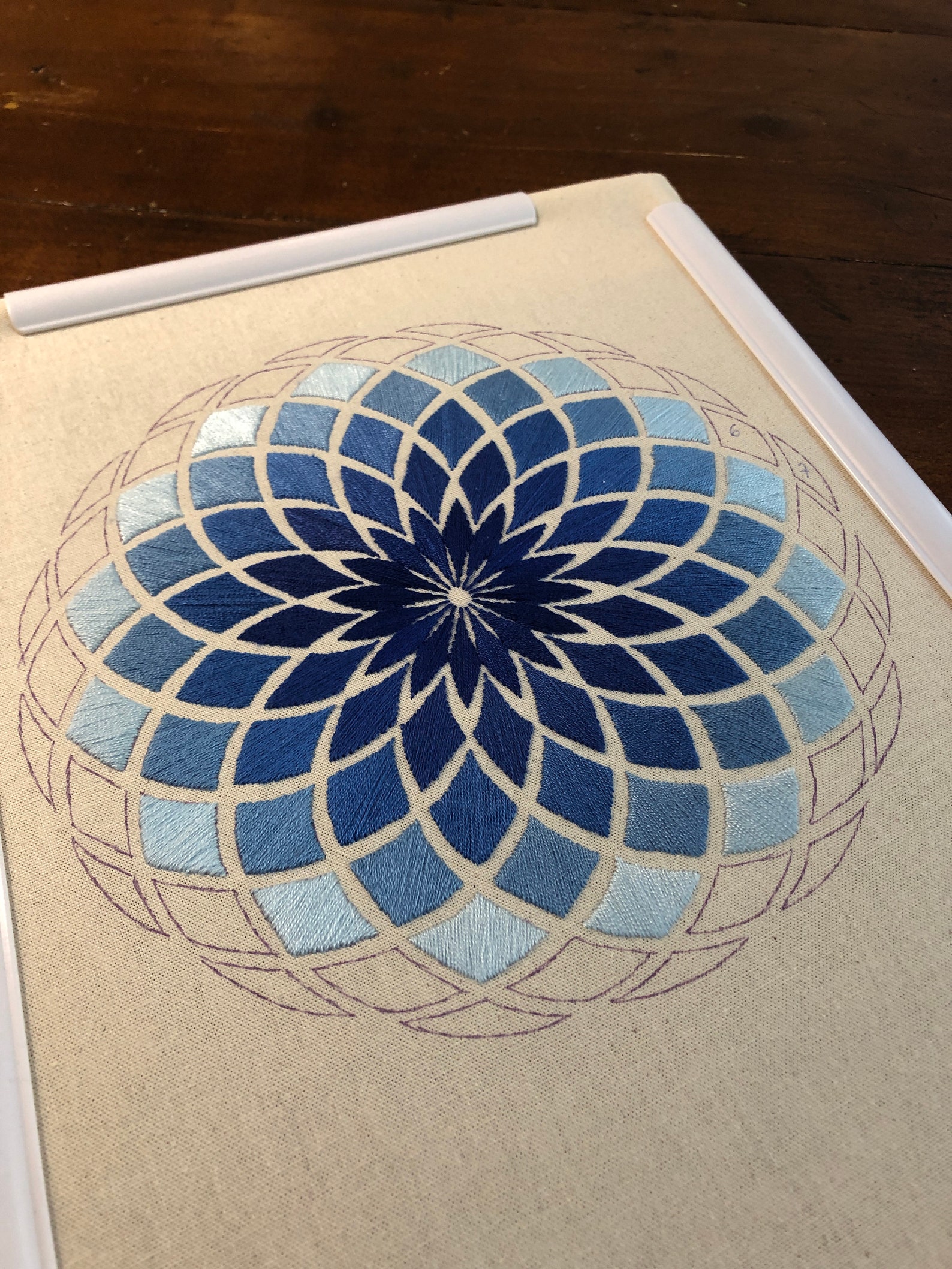 Circle Open Embroidery Pattern - Etsy