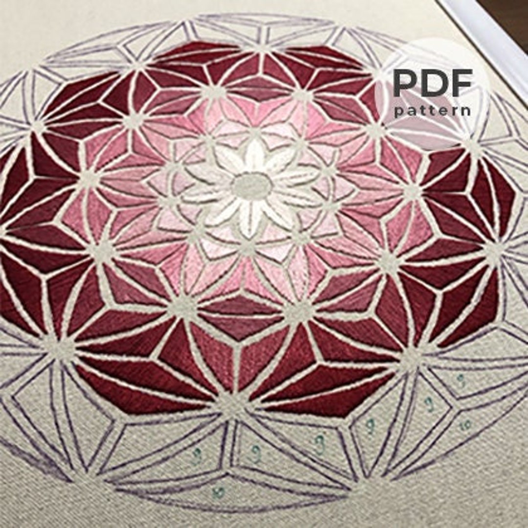 Bol Embroidery Pattern - Etsy