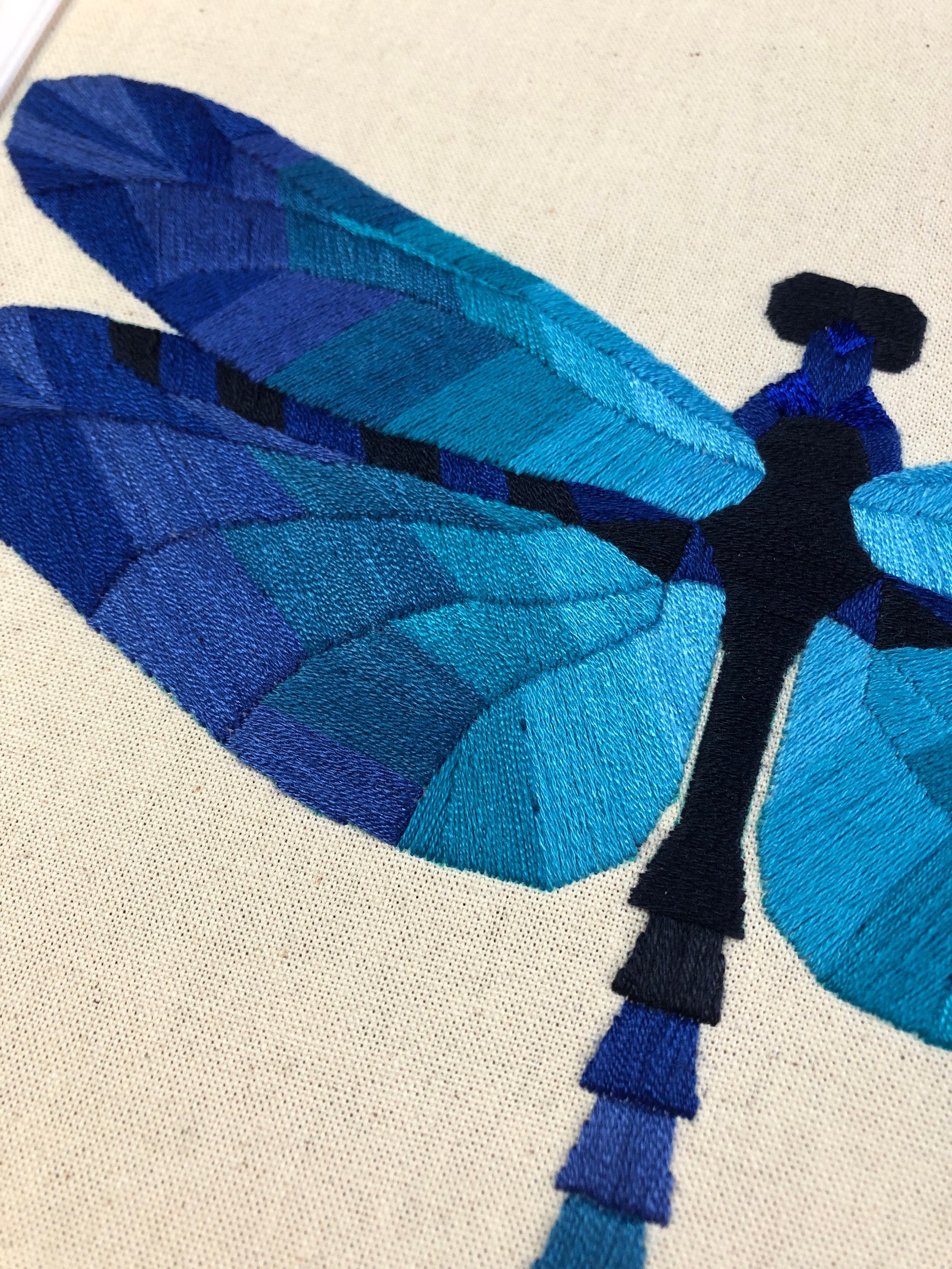 Dragonfly Embroidery Pattern - Etsy