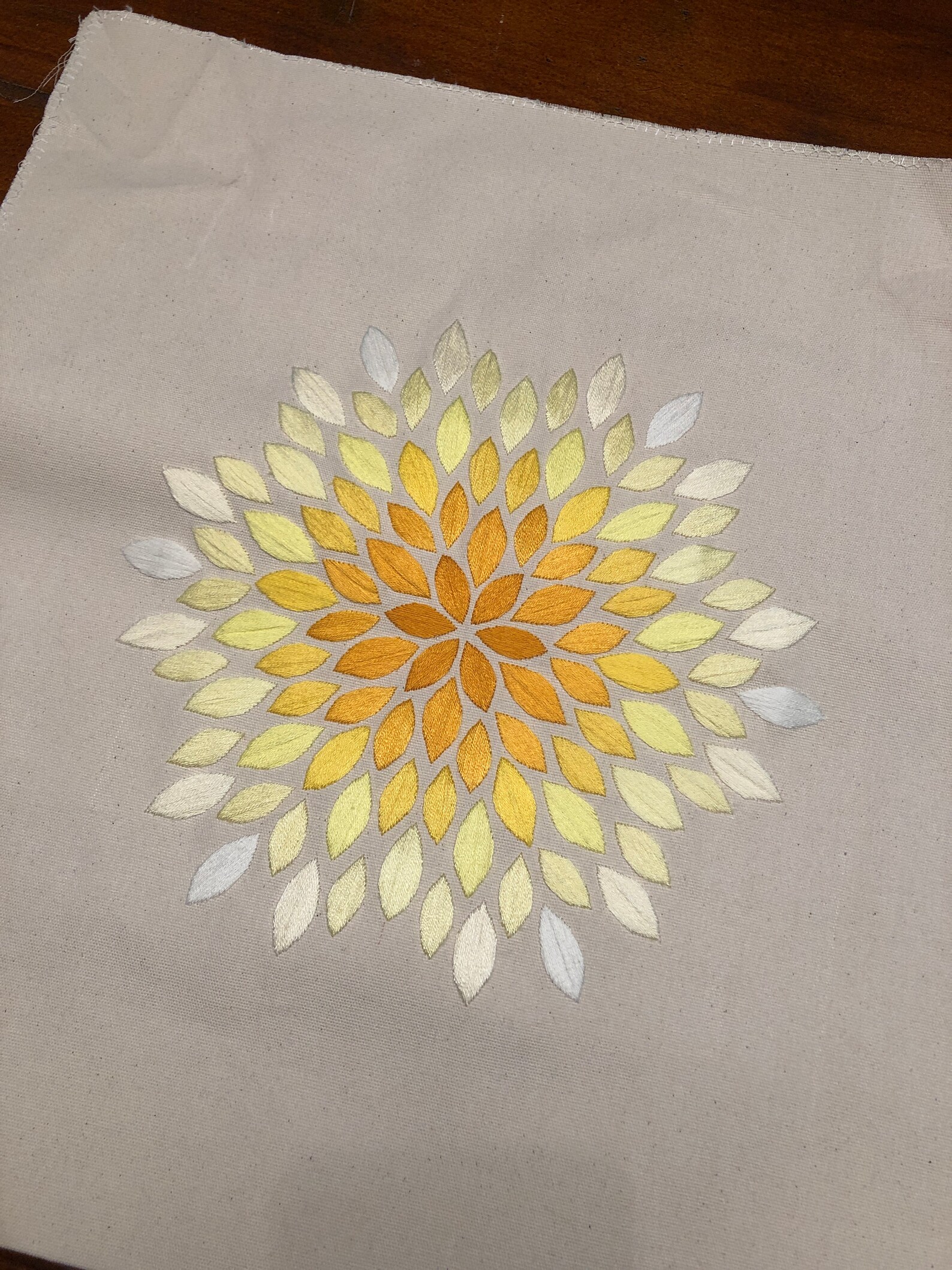 Petal Geometric Embroidery Pattern - Etsy