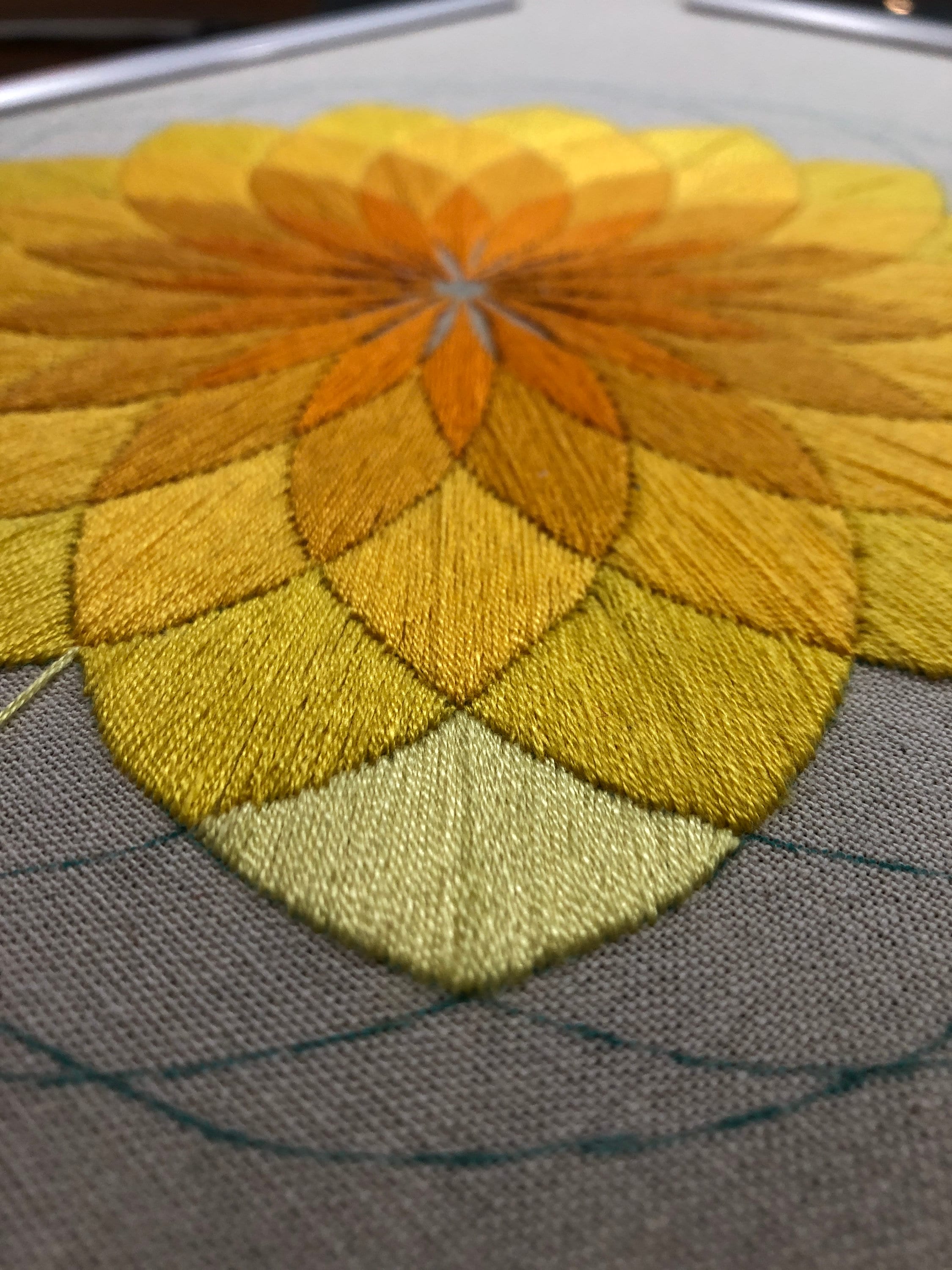 Circle Embroidery Pattern - Etsy