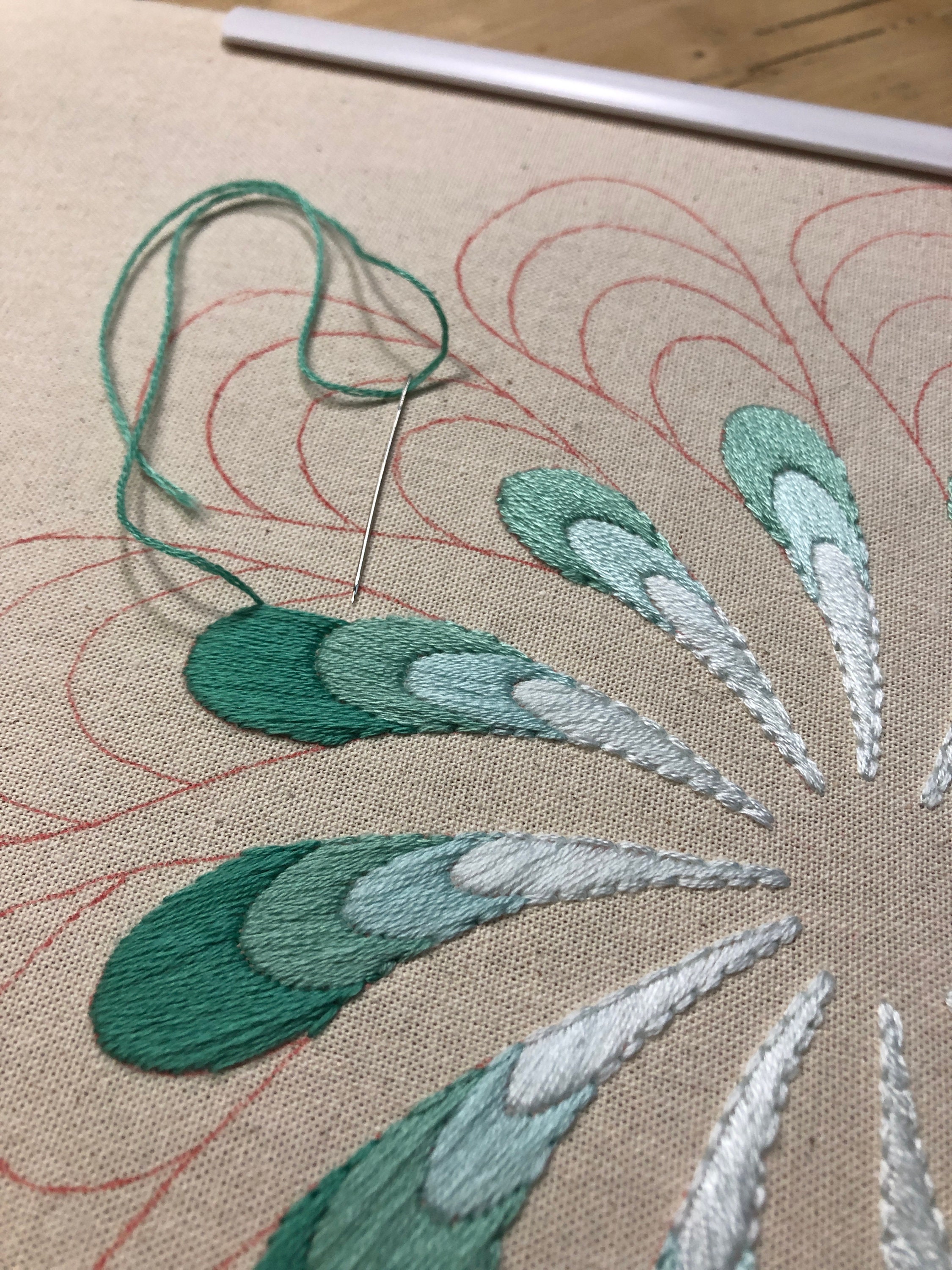 Wheel Embroidery Pattern - Etsy