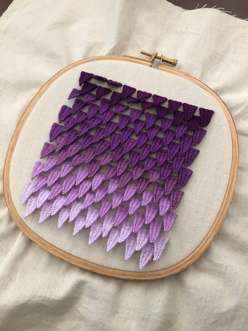 Picot Stitch Core 3 & 5 Embroidery Pattern - Etsy