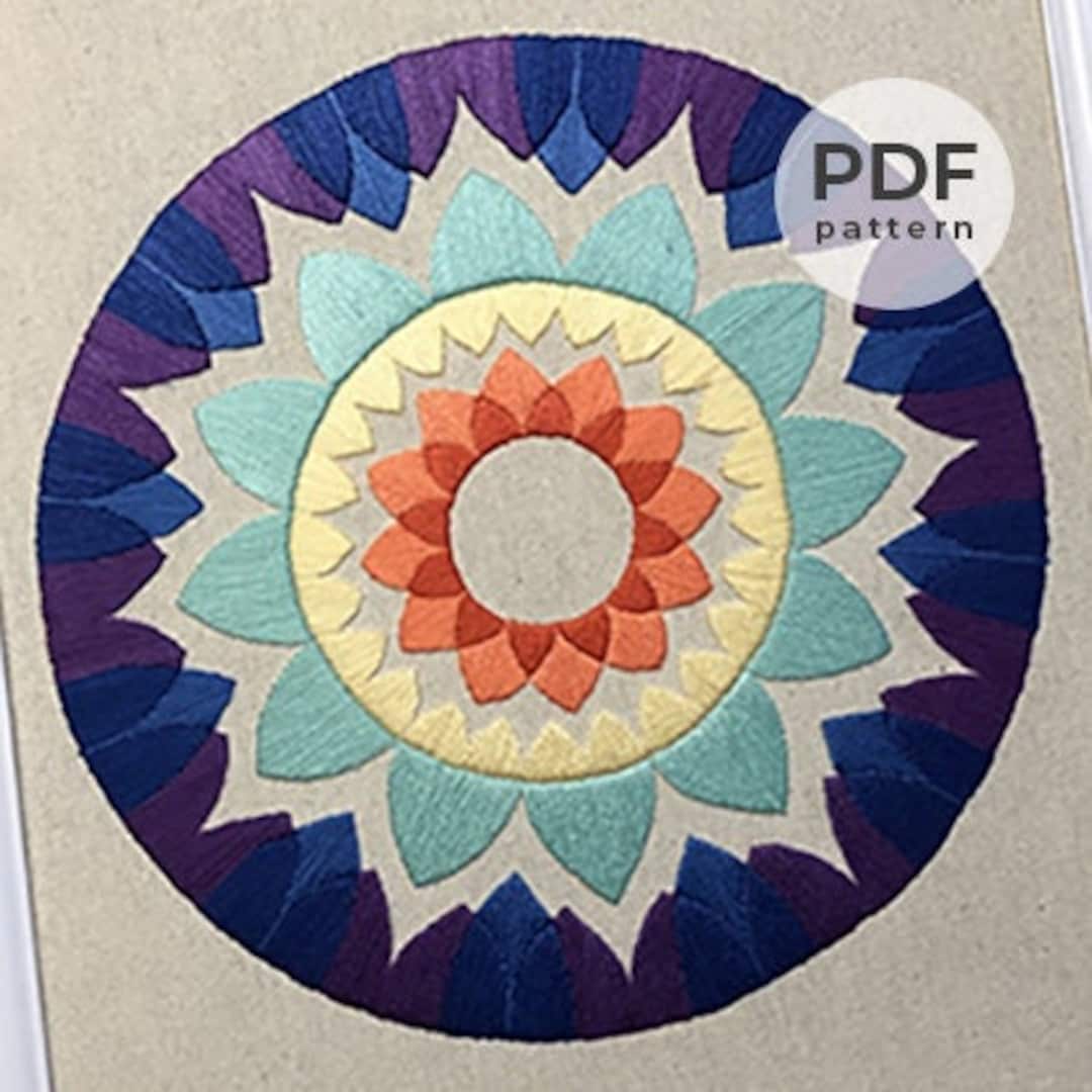 Krug Embroidery Pattern - Etsy