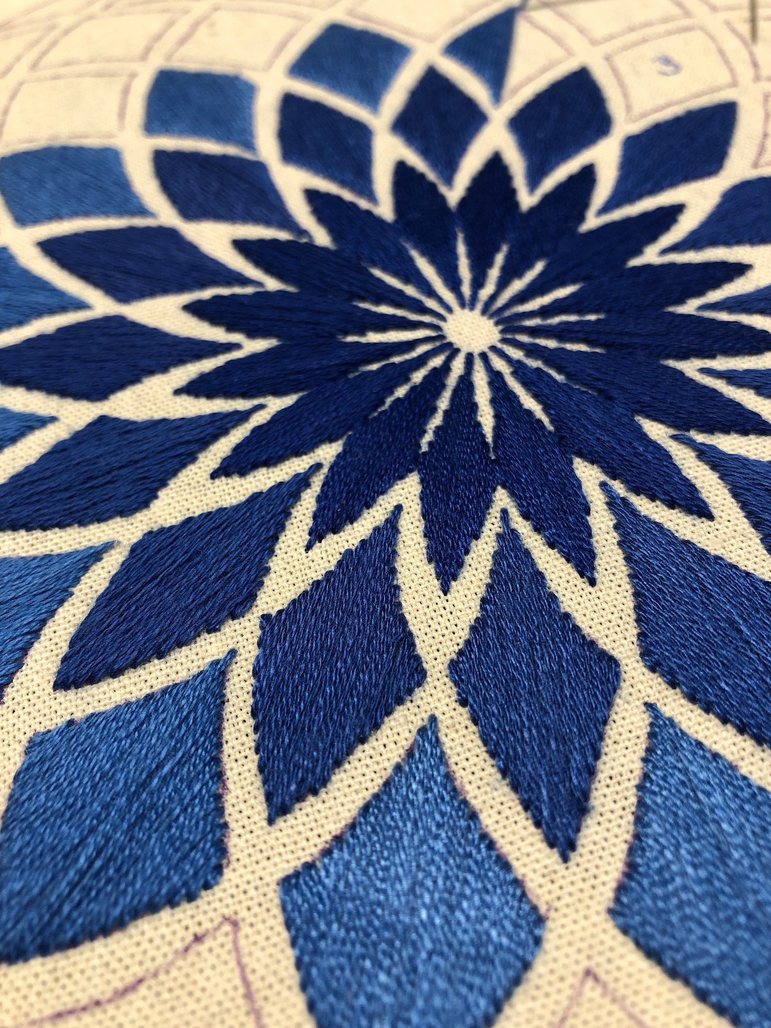 Circle Open Embroidery Pattern - Etsy