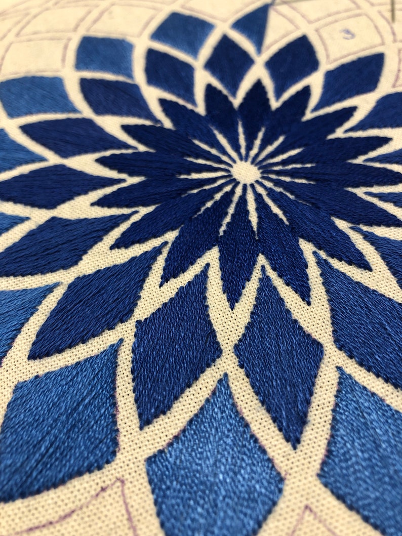 Embroidery Pattern: Circle Open (digital Download) - Etsy