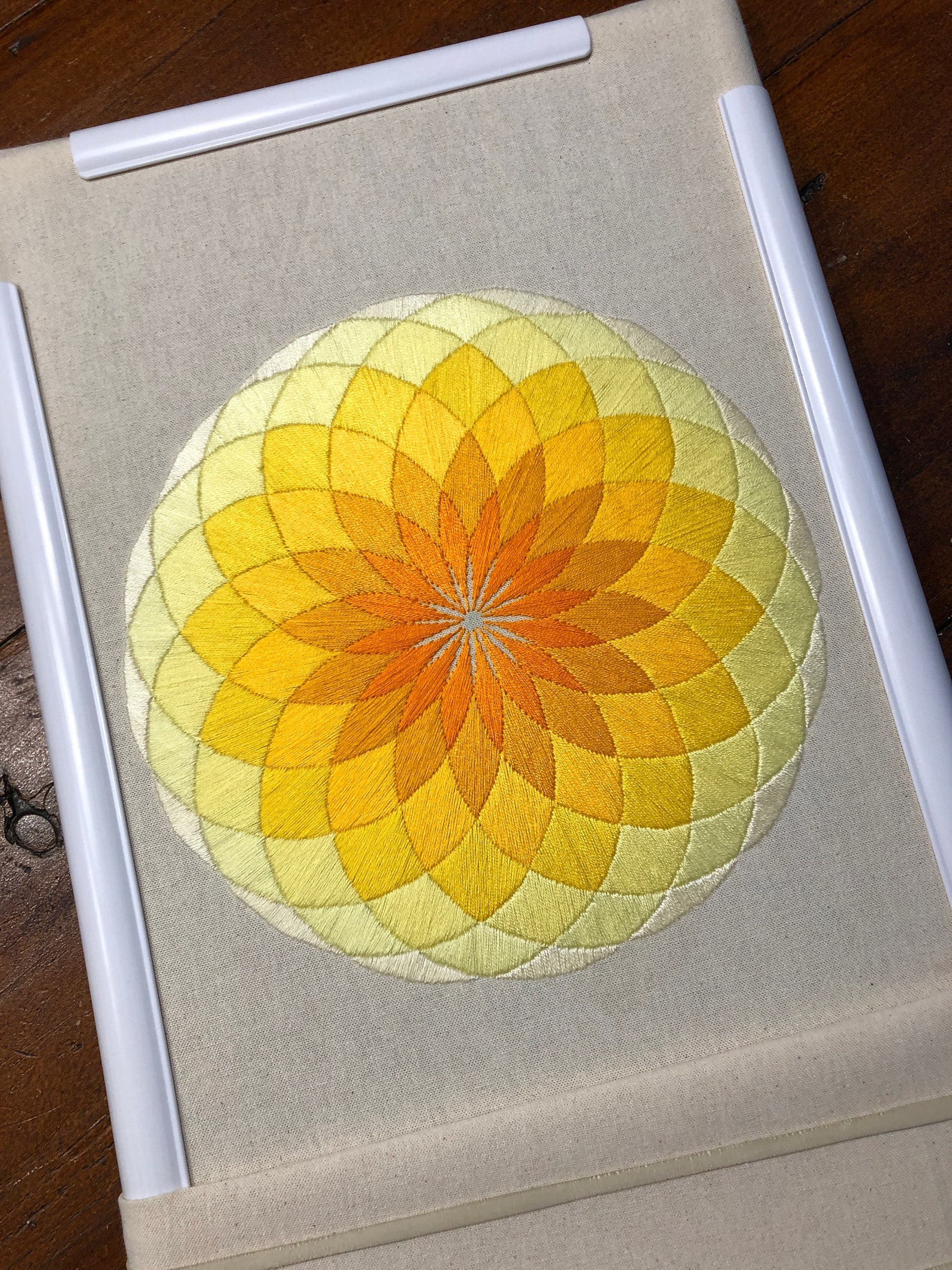 Embroidery Pattern: Circle (digital Download) - Etsy