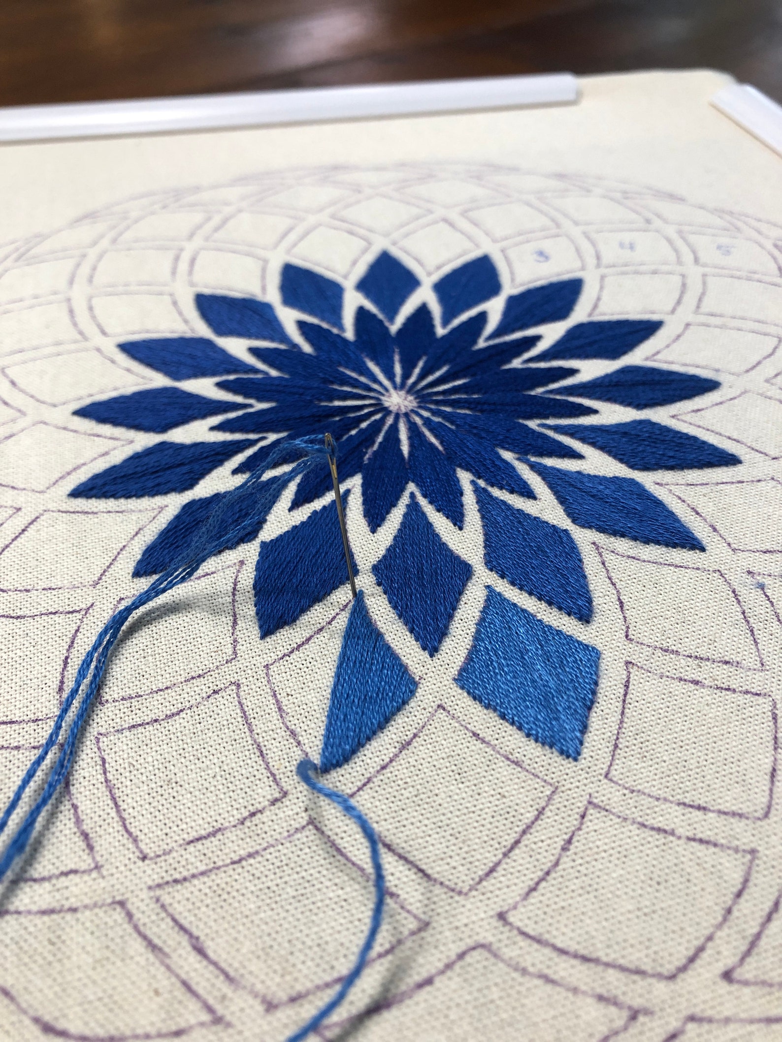 Circle Open Embroidery Pattern - Etsy