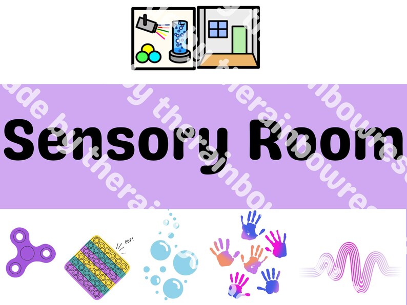 Sensory Room Sign - Etsy