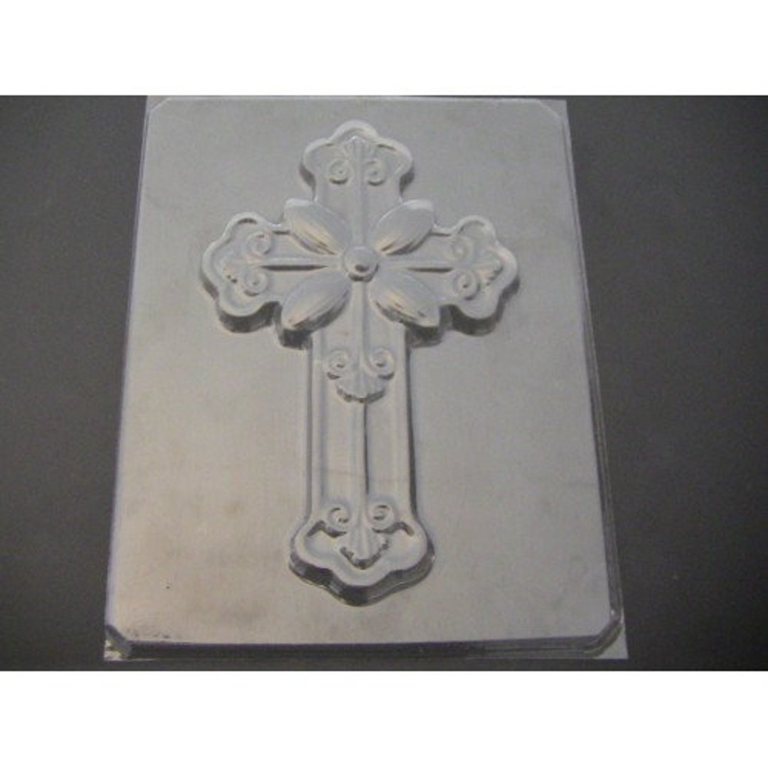 2050 Cross Large Chocolate Candy Mold - Etsy