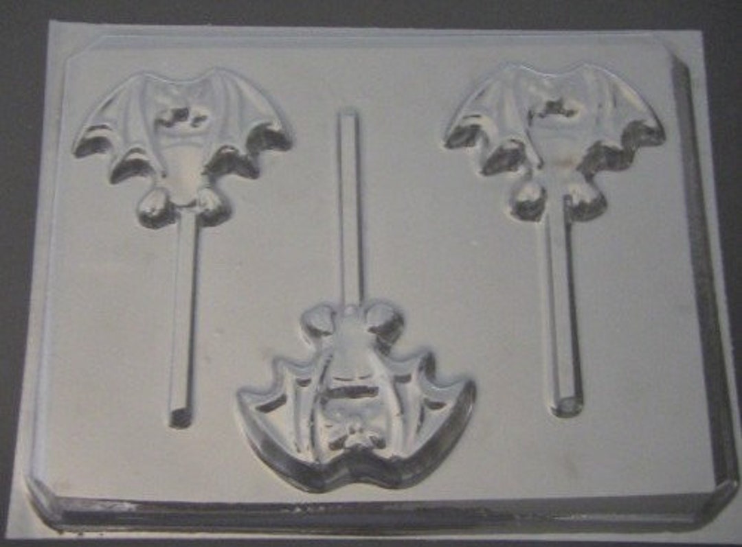 2439 Halloween Vampire Bat Chocolate Candy Lollipop Mold - Etsy