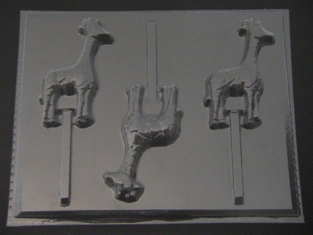 682 Giraffe Chocolate Candy Lollipop Mold - Etsy