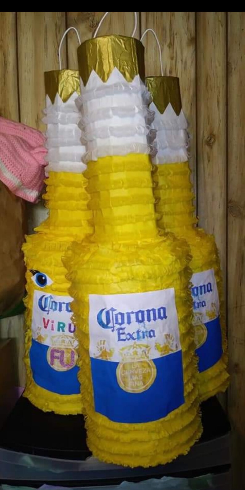 Corona Extra Piñata Bottle - Etsy
