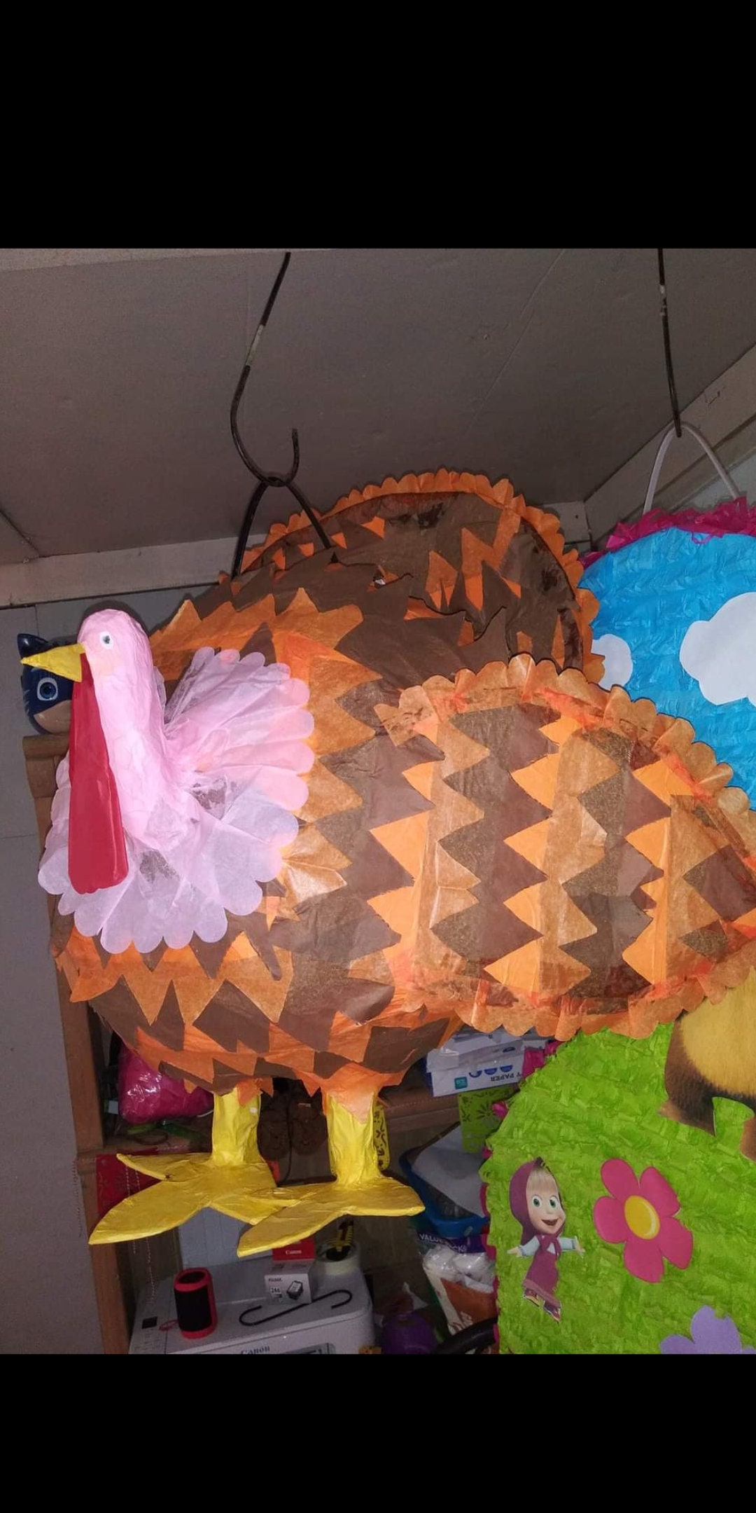 Turkey Piñata 3D - Etsy