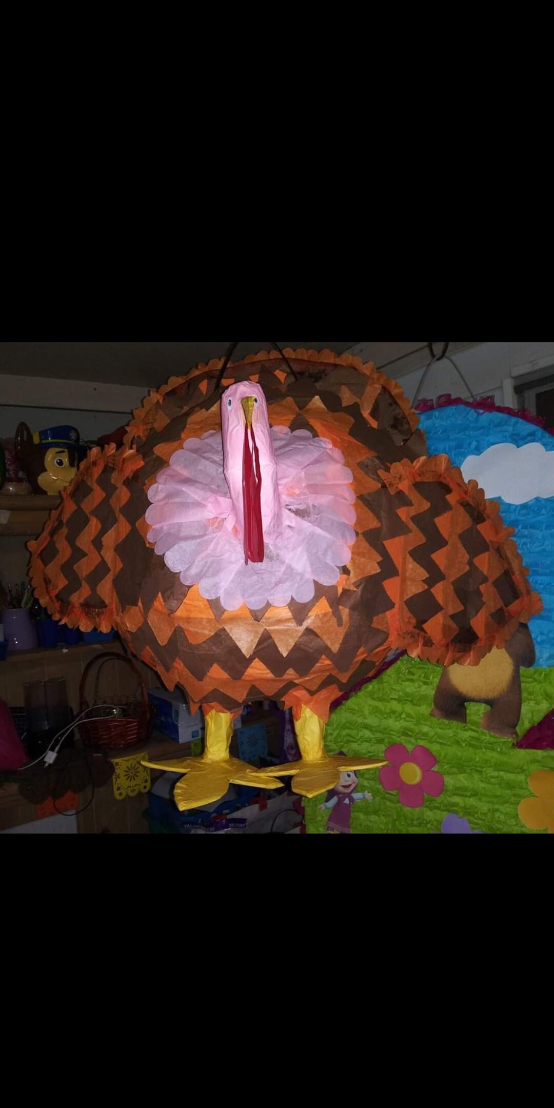 Turkey Piñata 3D - Etsy