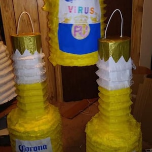 Corona Extra Piñata Bottle - Etsy