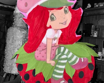 Strawberry Shortcake / Rosita Fresita Inspired Pinata Med Size - Etsy