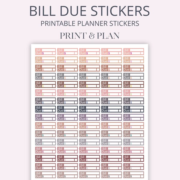 Due Bill Printable - Etsy